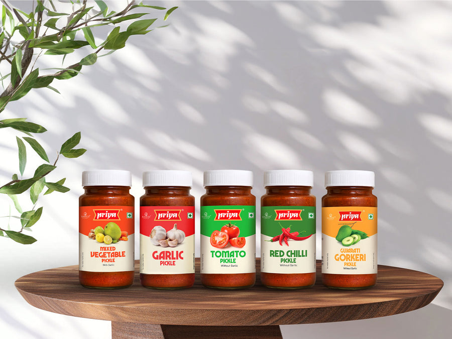 Explore 5 Unique Pickles to Try: Garlic, Lahsun, Tomato & More – Priya ...