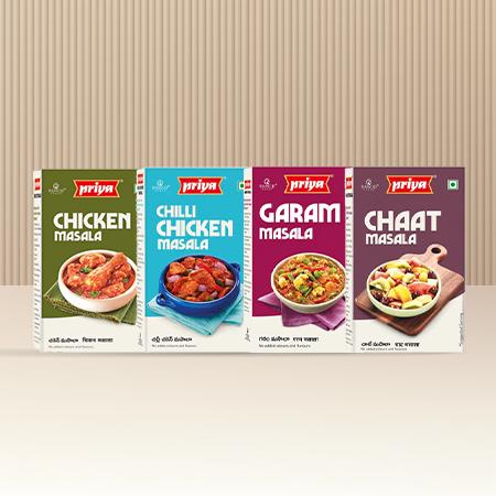 Buy Indian Pickles, Masalas & Instant Mixes Online | Priya Foods