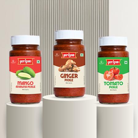 Buy Indian Pickles, Masalas & Instant Mixes Online | Priya Foods