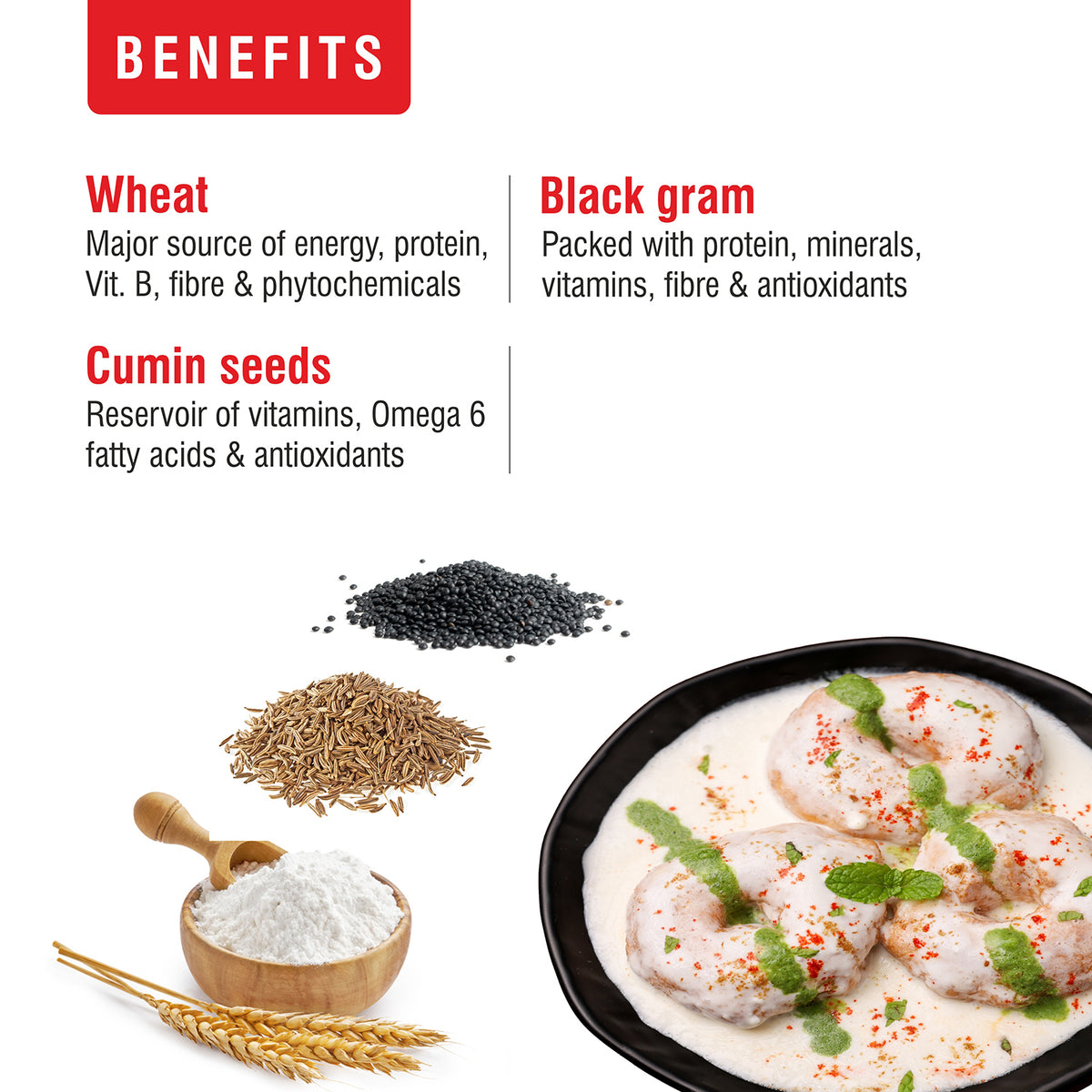 Dahi Vada Mix | Buy Instant Dahi Vada Mix Online | Priya Foods