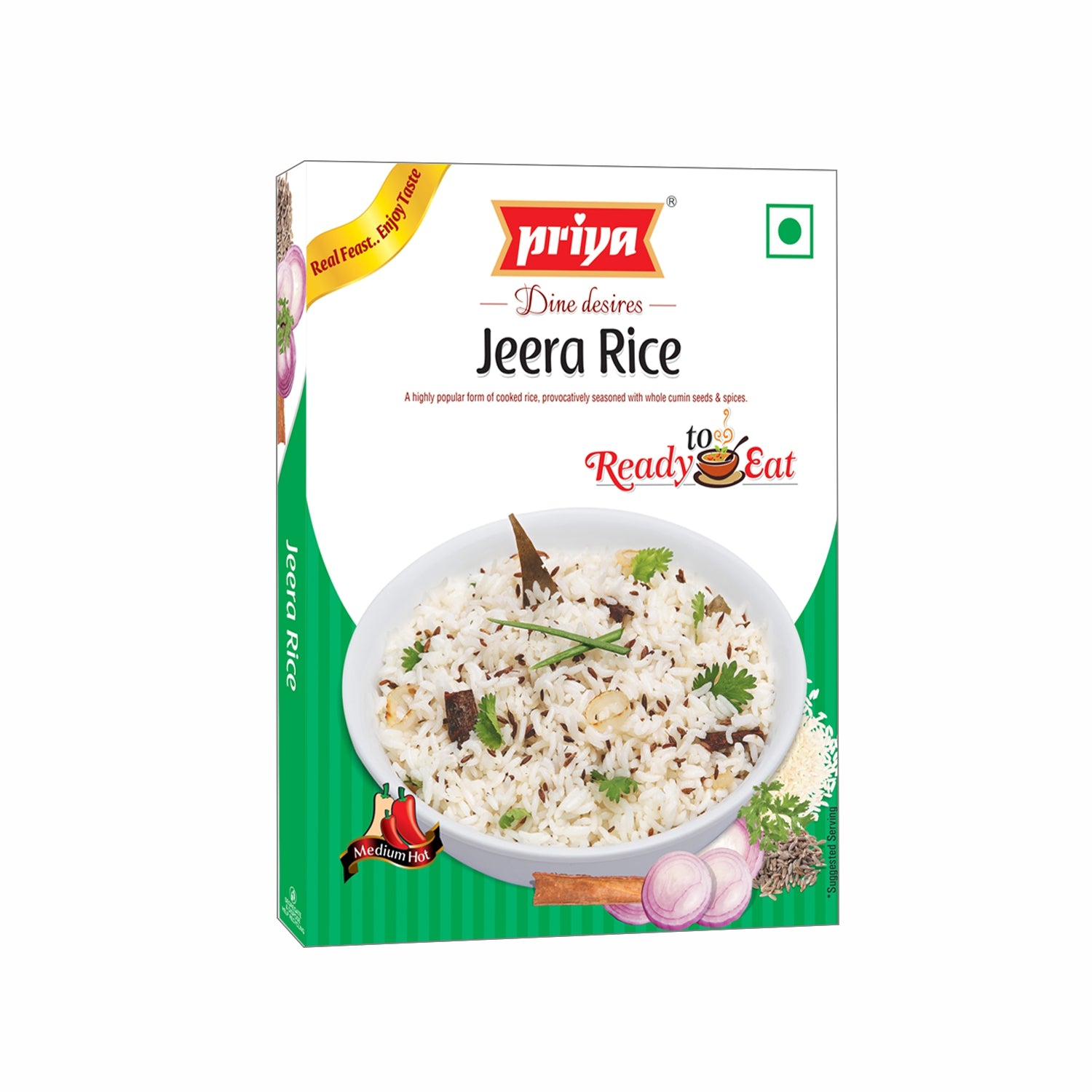 Jeera Rice | Buy Ready To Eat Jeera Rice Online | Priya Foods