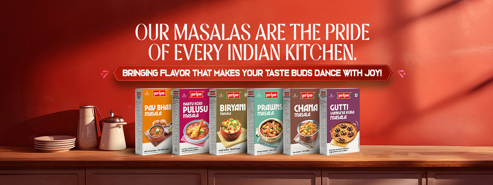 Buy Indian Pickles, Masalas & Instant Mixes Online | Priya Foods